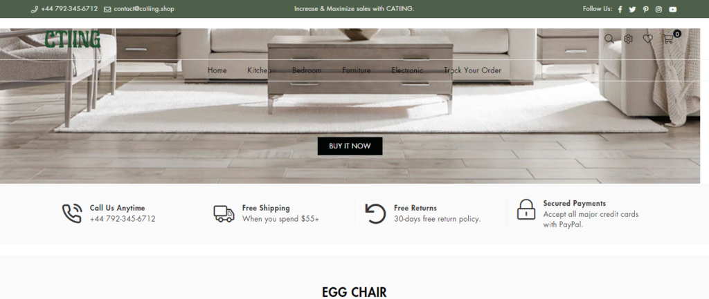 Catiing.shop Reviews 2022: SCAM! Buyers Beware!!