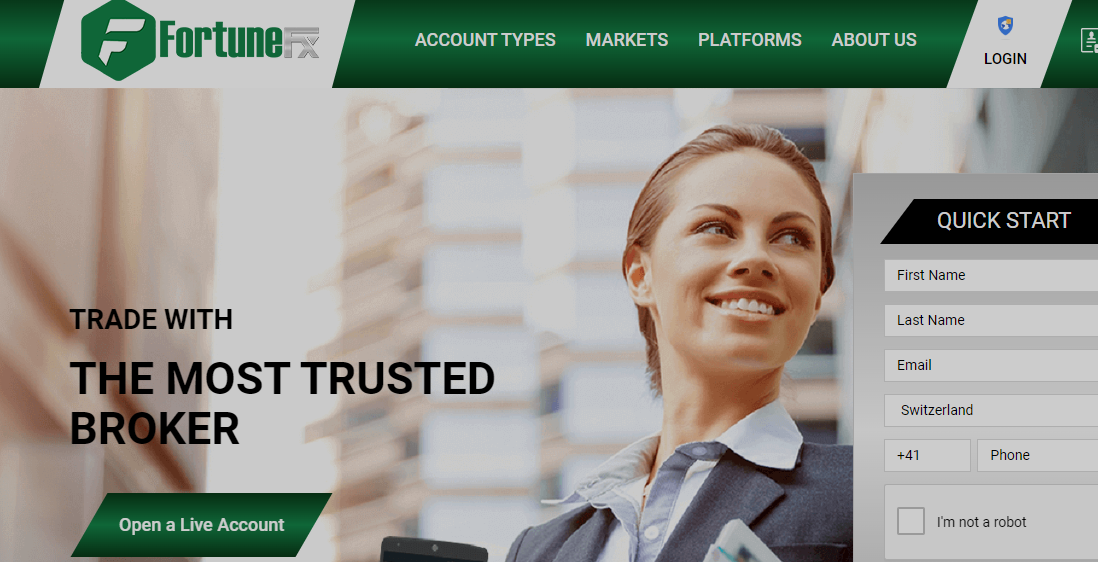 Fortune FX Reviews- DON'T TRUST Fortunefx.io Broker