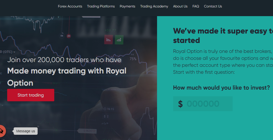 Royal Option Reviews Reliable FX Broker royaloptiontrade.com?