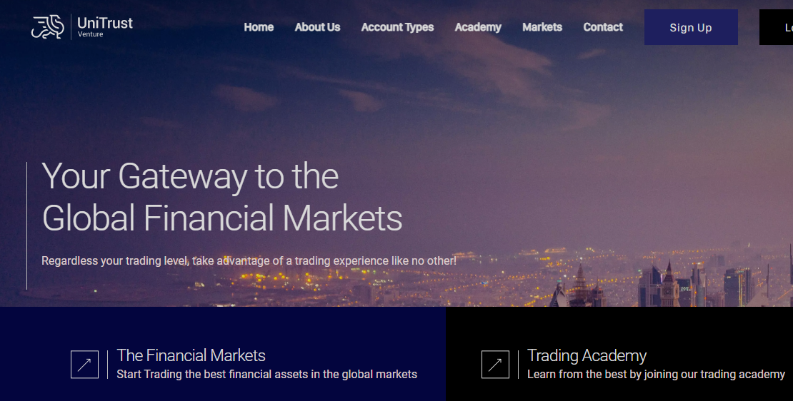 UniTrust Venture Review DON'T TRUST unitrust-venture.com