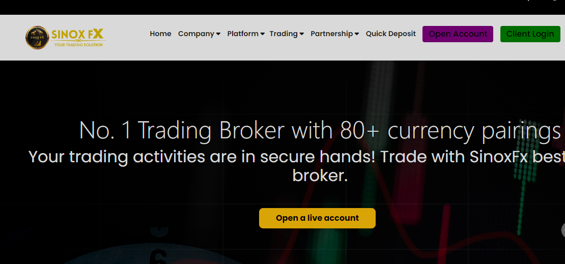 Sinox FX Reviews Are They Safe sinoxfx.com? Expert Findings!