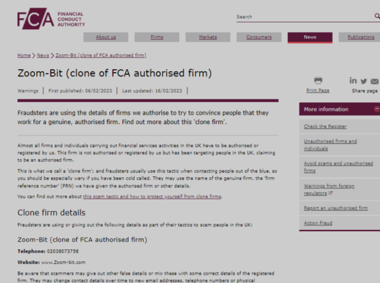 Zoom Bit Reviews zoom-bit.com Genuine FX Broker? Find Out