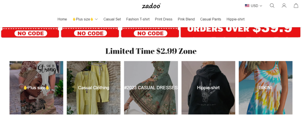 Zadoo.Store Reviews 2023: Scam Clothing Store! Buyers Beware!!