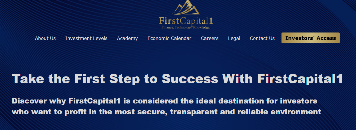 FirstCapital1 Reviews The Truth Behind This Platform! Find Out
