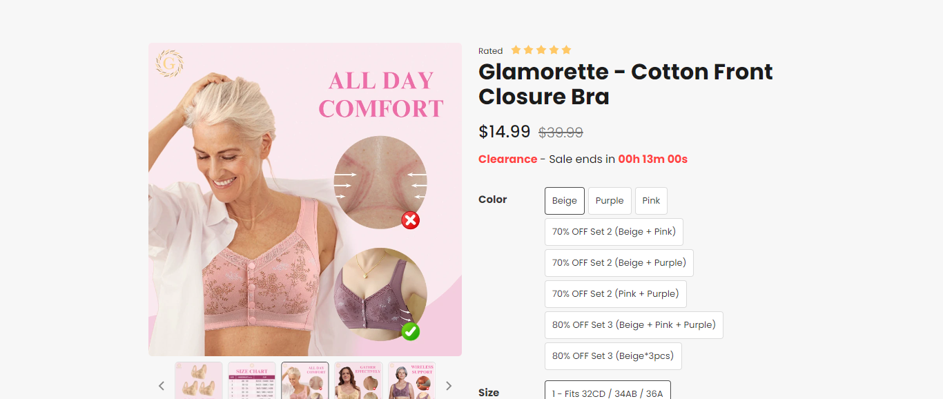 Glamorette Bra Reviews 2023: Legit Front Closure Bra? Read Reviews!