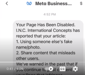 Meta Business Suite Scam Message On Facebook 2023: Beware!!