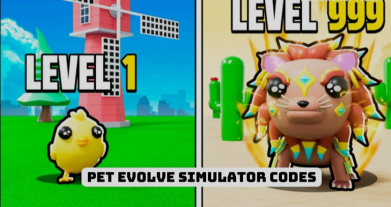 Pet Evolve Simulator Codes On Roblox 2023 October