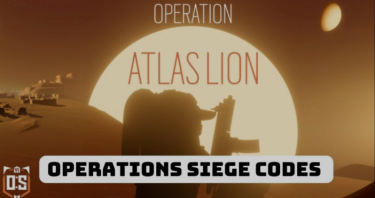 Operations Siege Codes Wiki Roblox 2023 November