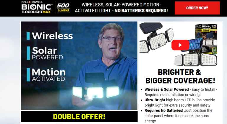 Bionic Flood Light Max Reviews Is It a Good Device?