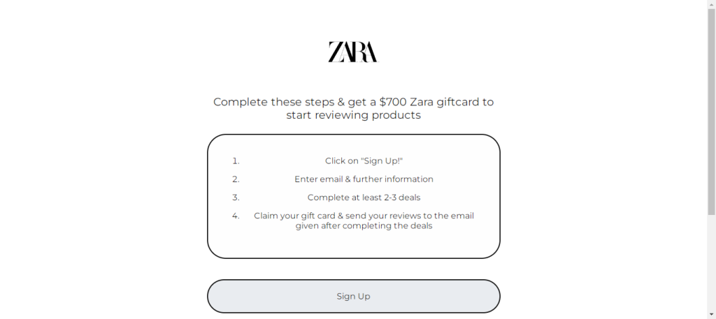 Zareviewer.com Scam 2024: Fake Zara Product Reviewer And Tester Site ...