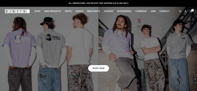 Digits238.com Is Not A Genuine Clothing Store! Buyers Beware!