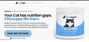 KittySupps Cat Supplement Reviews – Is This Taurine Powder Safe for ...